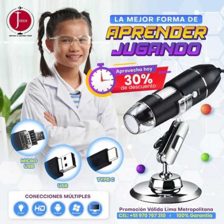 Mini microscopios [Edición 2024] – Jireh Import